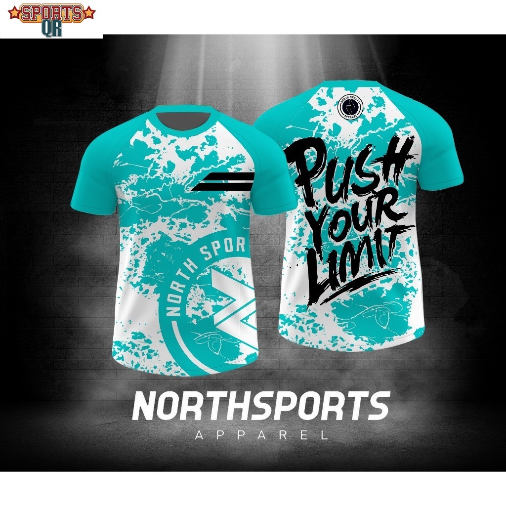 North Sports Apparel Raglan Shirts in Full Sublimation (Batch A) (QR ...