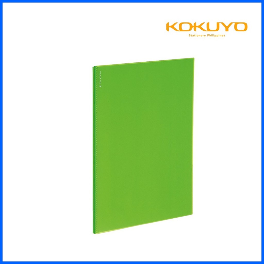 Kokuyo RA-NF24LG Novita Alpha Display Book Refill File A4 (Light Green) | Shopee Philippines