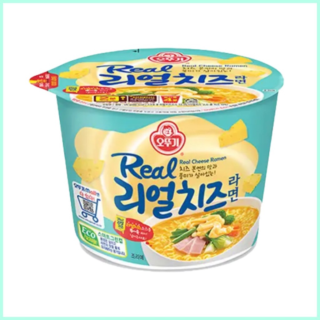 ۩ ASIAN BUDOLS - Ottogi Real Cheese Big Cup (120g) | Shopee Philippines