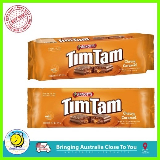 Arnott's Tim Tam chewy caramel 175g (expiry Oct 2024) | Shopee Philippines