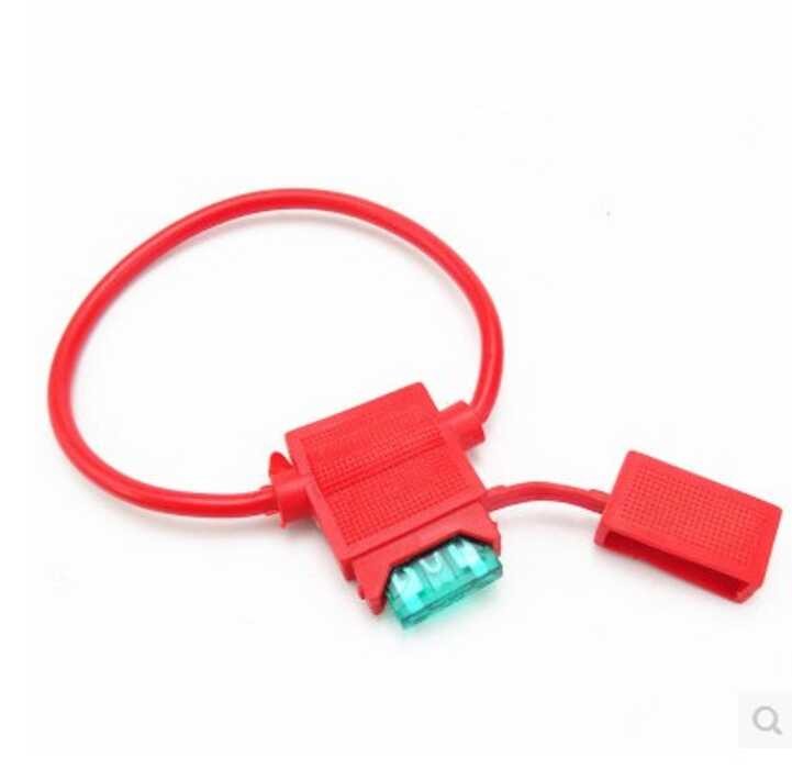 Car Waterproof Fuse Box Fuse Socket Base With Wire 35a Fuse Socket For Car Fuses Shopee