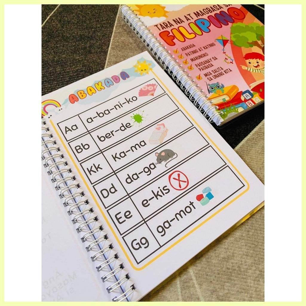 ☑ ♻ Pagsasanay sa Pagbasa/Filipino/ Abakada/Marungko (ONE BIND ...