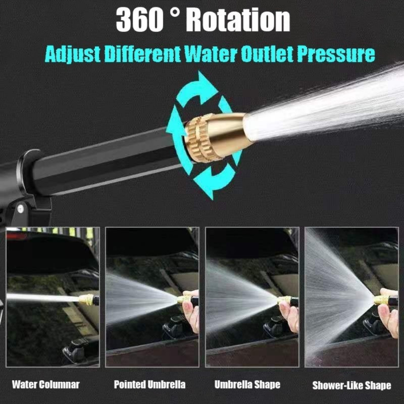 【COD】High-pressure car wash water gun, home-use spray gun, powerful ...