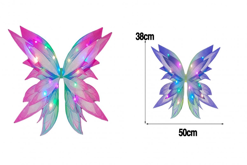 Vivid and Colorful Fairy Wings Easy to Move and Play with Fairy Wings ...