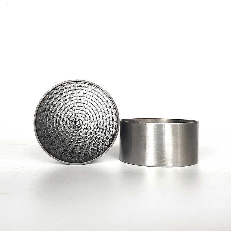 Metallic Honeycomb Catalyst Substrate Na May Wash-Coat Para Sa ...