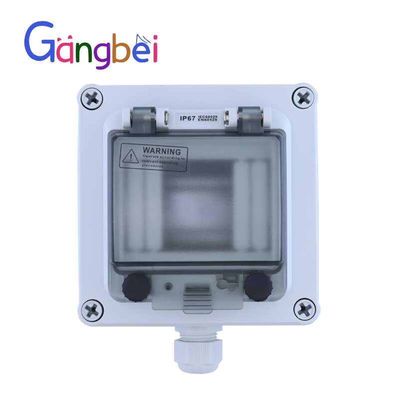 4P circuit breaker box IP67 Waterproof Distribution Box | Shopee ...