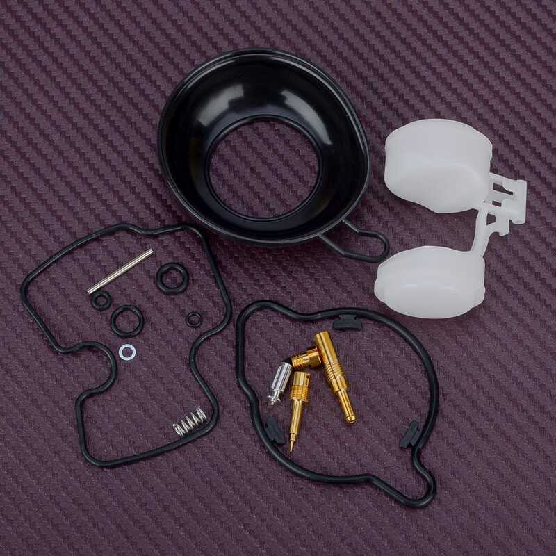1 Set Motorcycle Carburetor Carb Float Diaphragm Repair Rebuild Kit Fit ...
