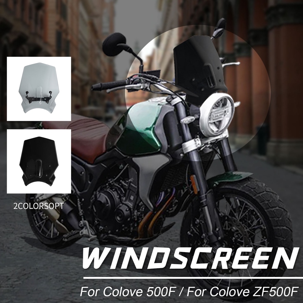 For Colove 500F ZF500F Windscreen Windshield Wind Deflector Viser ...