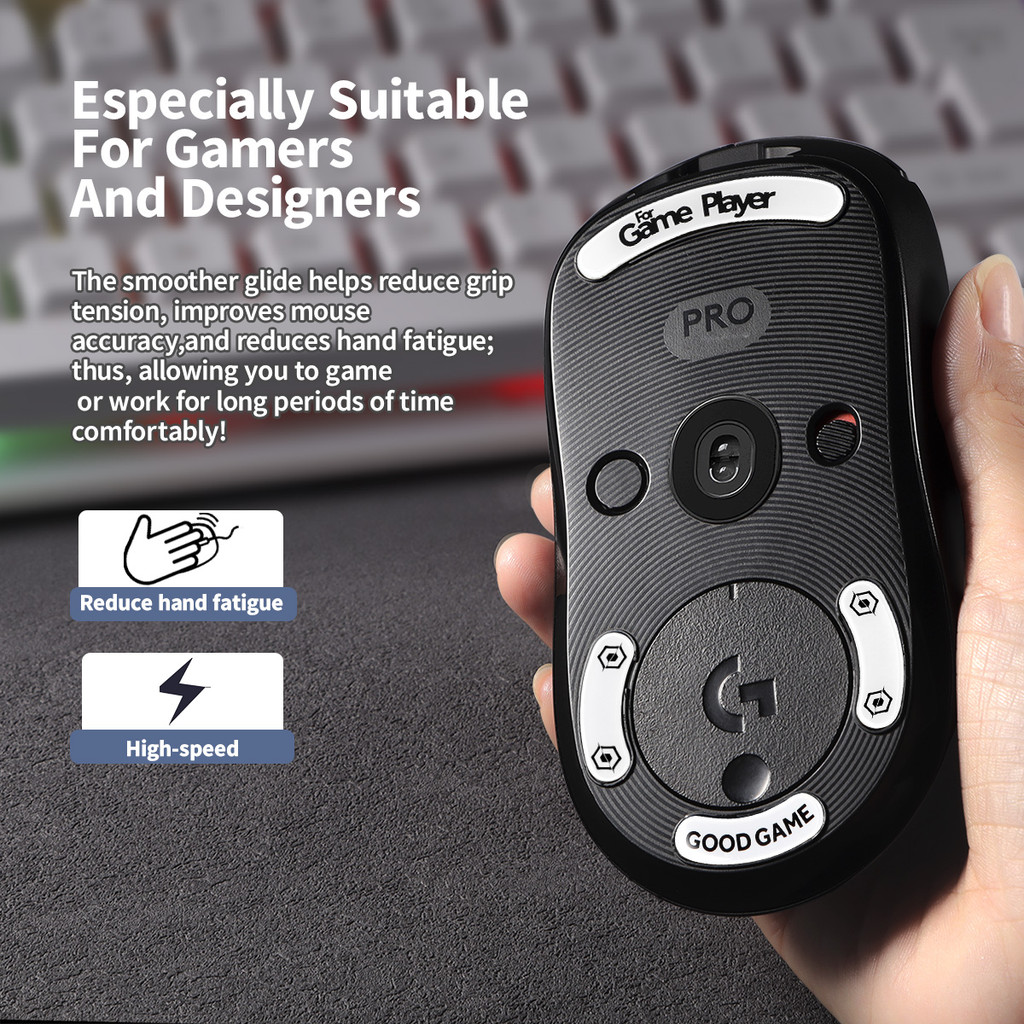 Glass Mouse Skates for 2024 Logitech G Pro 2 Lightspeed/G Pro Wireless ...