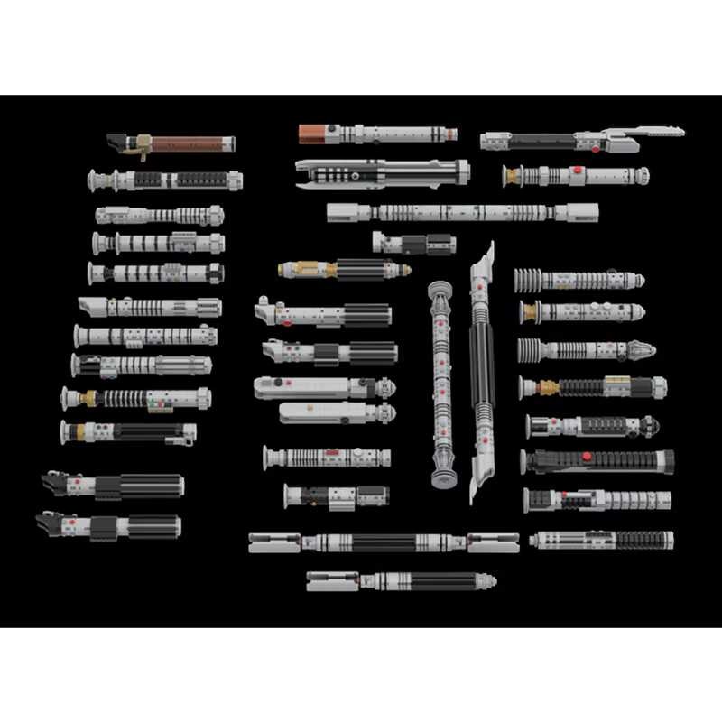 Classic Movie MOC Space War Lightsaber Series Weapon S Buildingblocks ...