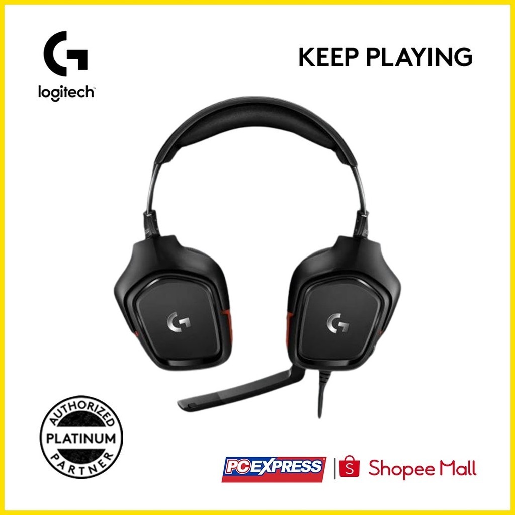 LOGITECH G331 GAMING HEADSET BLACK | Shopee Philippines