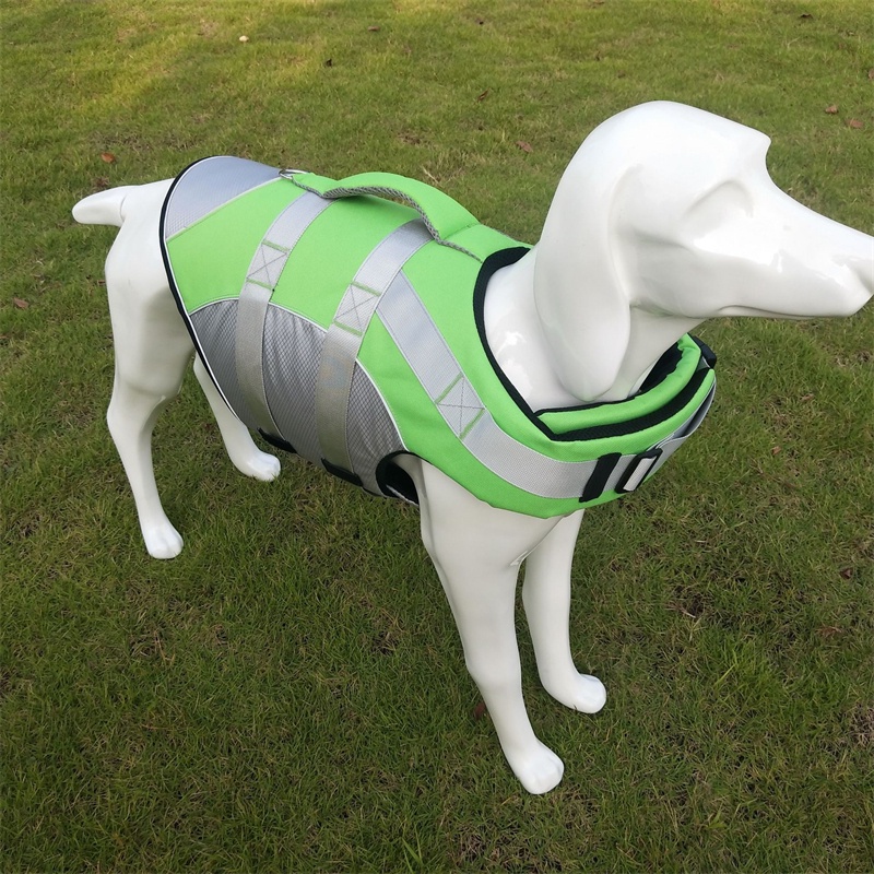 【CDDMPET】Reflective Pet Life Jackets Adjustable Dog Swimming Reflective ...