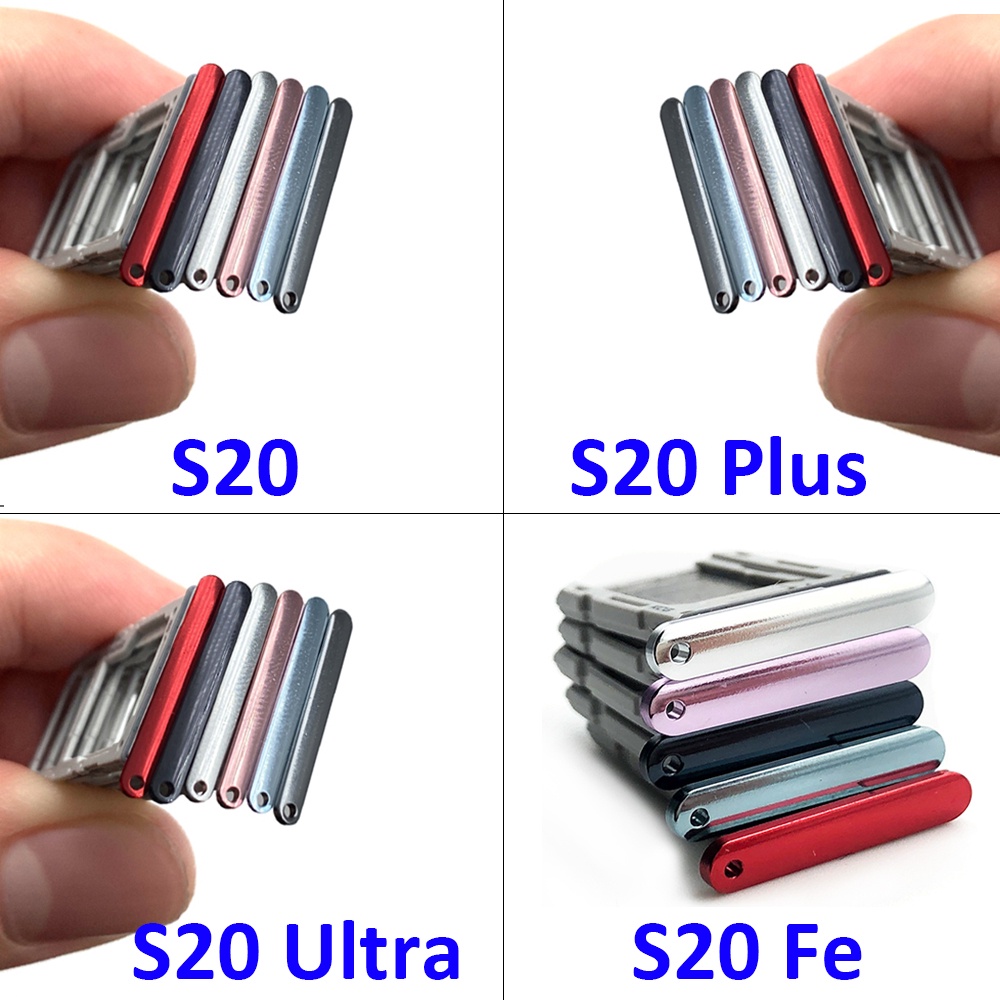 For Samsung Galaxy S20 Plus Ultra / S20 Fe Dual SIM Card Tray Slot ...