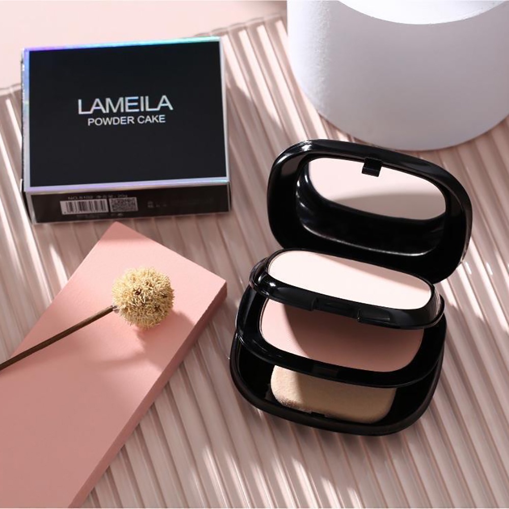 Oil-Control Matte Compact - Waterproof Dual Use & Long-Lasting Setting ...