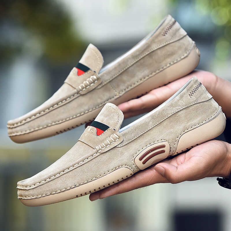 mocassin para sa mga lalaki 2022 · marka Fashion Men Sneakers Suede ...