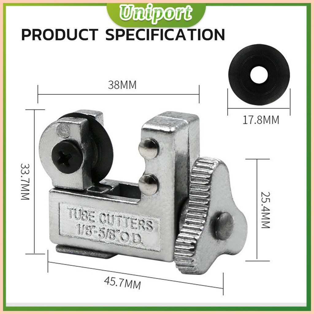 ๑ UNI Mini Tube Cutter for Cutting Aluminum/Plastic Tube/Copper/thin ...