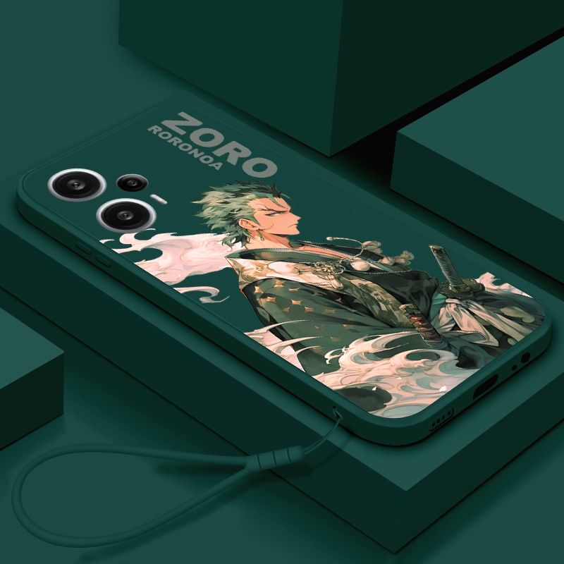 Casing Poco F5 Pro Cartoon Anime one piece Zoro Comic Phone Case ...