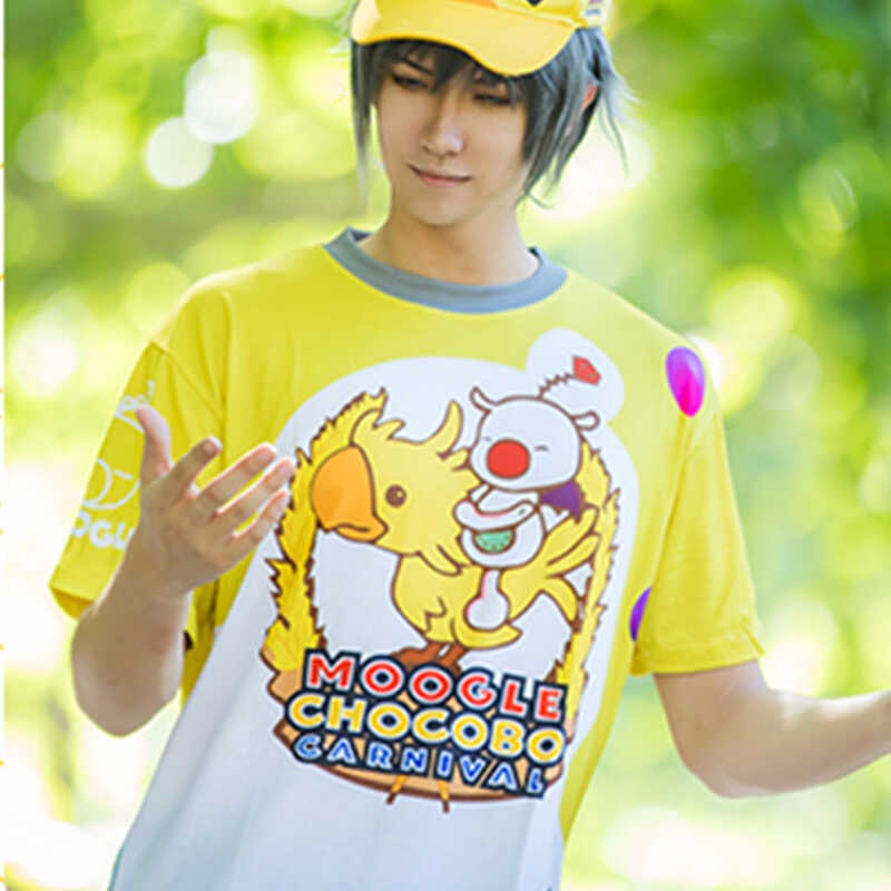 Final Fantasy 15 ff15 Noctis Cosplay Costume Moogle Chocobo Carnival T ...