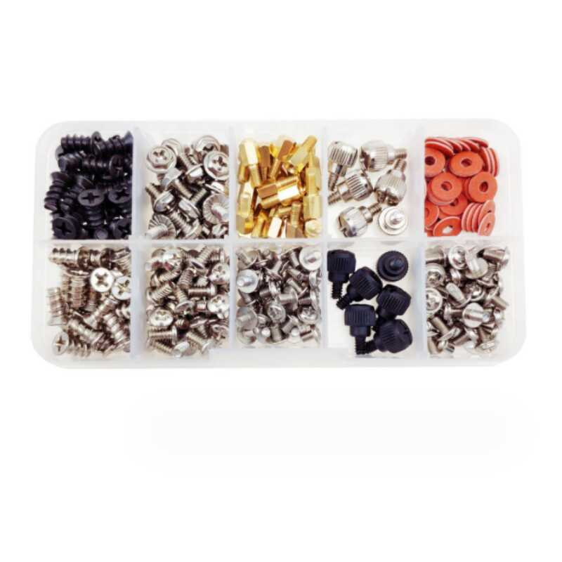 228 360pcs Computer Standoffs Set Accessories Kit Diy Motherboard Mount