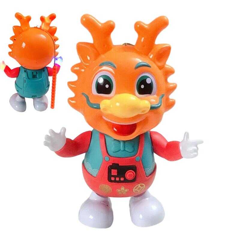Singing Dancing Toys Battery Powered Dancing Little Dragon Electric ...