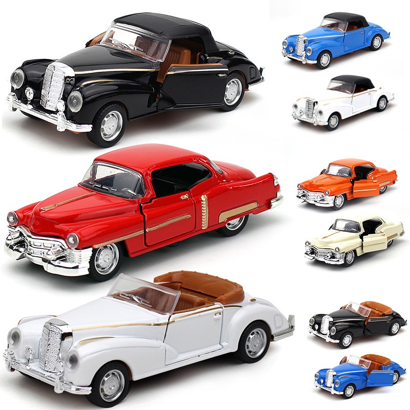 Classic Cars 1/32 Scale Model Alloy Diecast Simulation Pull Back ...
