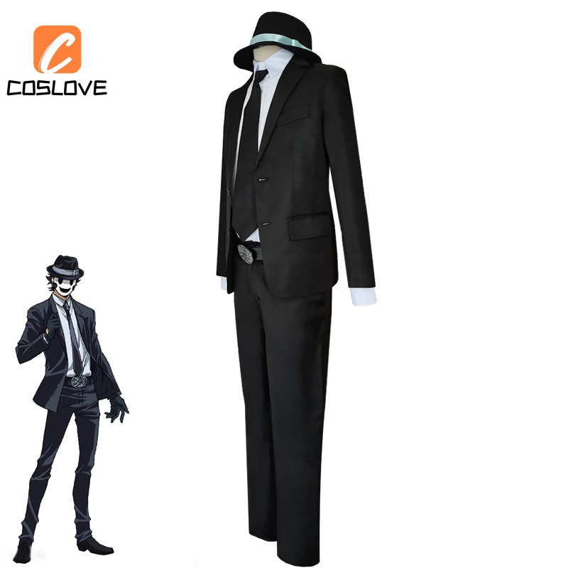 Anime High-rise Invasion Honjou Yuri Cosplay Full Set Costume Black ...