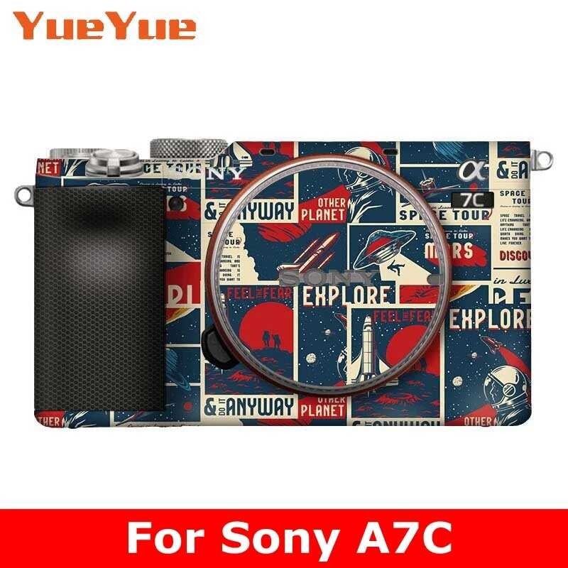 Stylized Decal Skin For Sony A7c Alpha 7c Camera Sticker Vinyl Wrap 