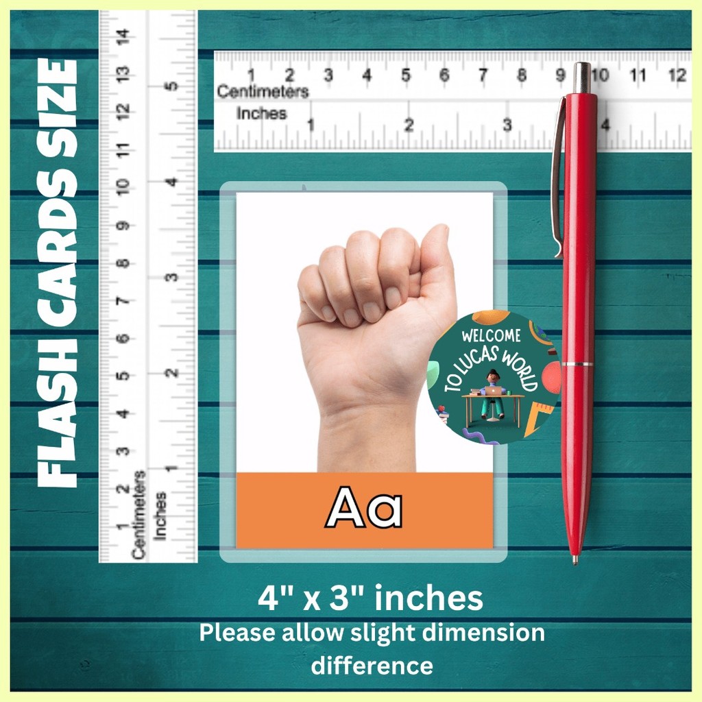 ⊕ ℗ ASL NUMBERS and ALPHABET SIGN LANGUAGE FLASHCARDS, AMERICAN SIGN ...