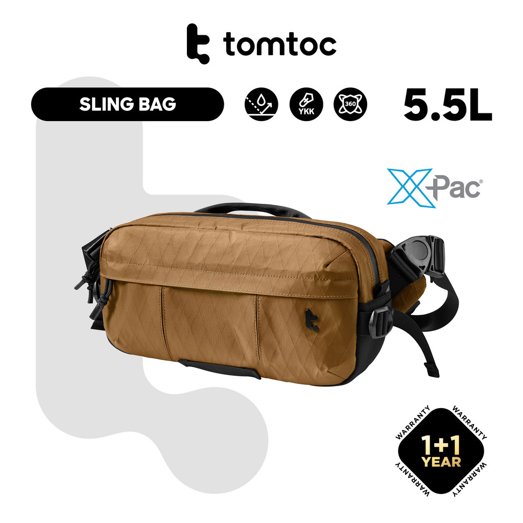 tomtoc T26 X-Pac Daily Sling Bag Men Crossbody Bag Tablet Bag for iPad ...