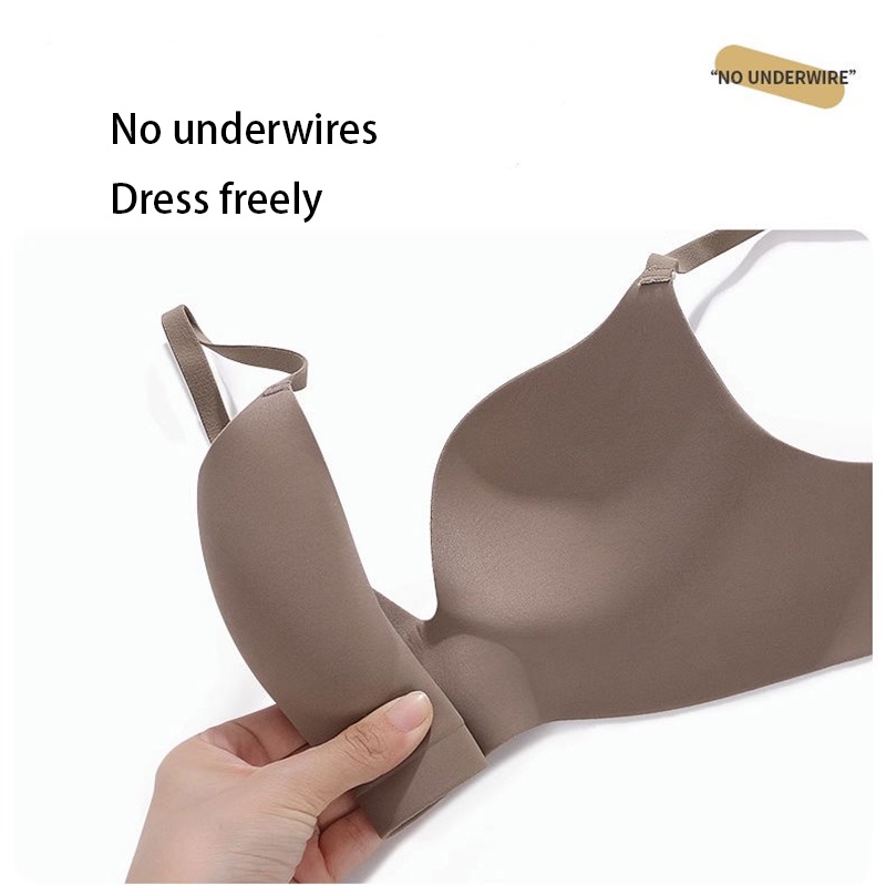 FINETOO Seamless Bra for Women Wireless Adjustable Push Up Bras and ...