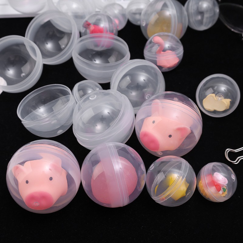 [Wholesale Price]Transparent Plastic Capsule Ball Toy / Lucky Draw ...