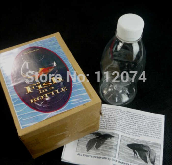 in a Bottle Magic Tricks Appearing Fish Magie Stage Street Close Up ...
