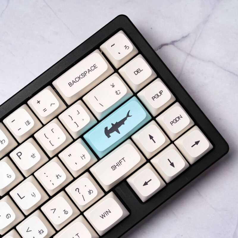 135 Keys For Fresh Design Sea Salt For Key Cap PBT Dye Subbed Keycap ...