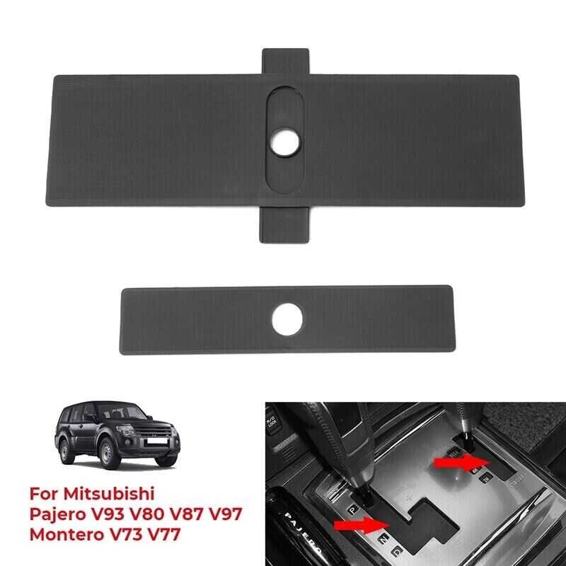 Para Sa Mitsubishi Pero V93 V80 V87 V97 Montero V73 V77 Gear Shift Panel Dust Cover Shift Lever ...
