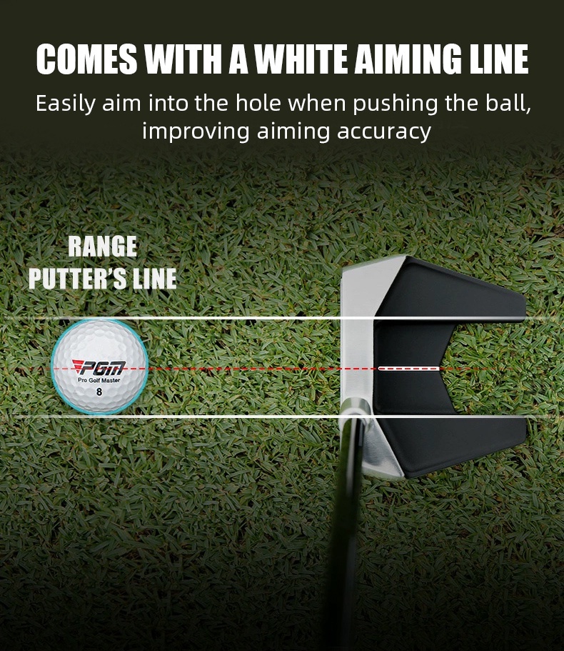 PGM Golf Club Stand Up Putter Low Center of Gravity Stable Professional ...
