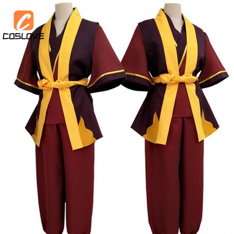 Avatar The Last Airbender Zuko Cosplay Full Set Costume Prince ...
