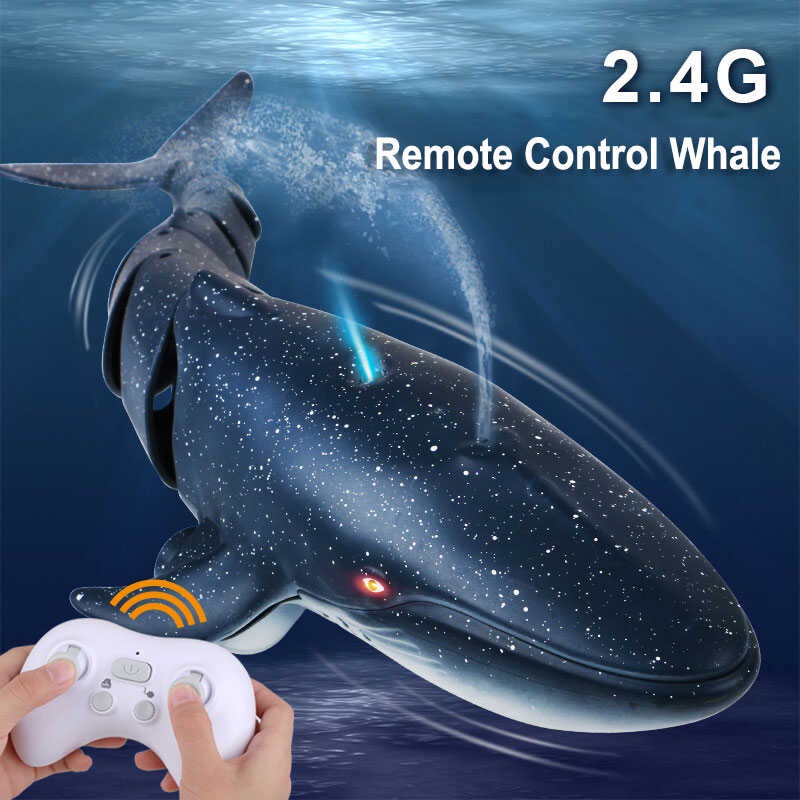 2023 Bagong Remote Control Whale Game Remote Control Whale Shark 2.4G ...