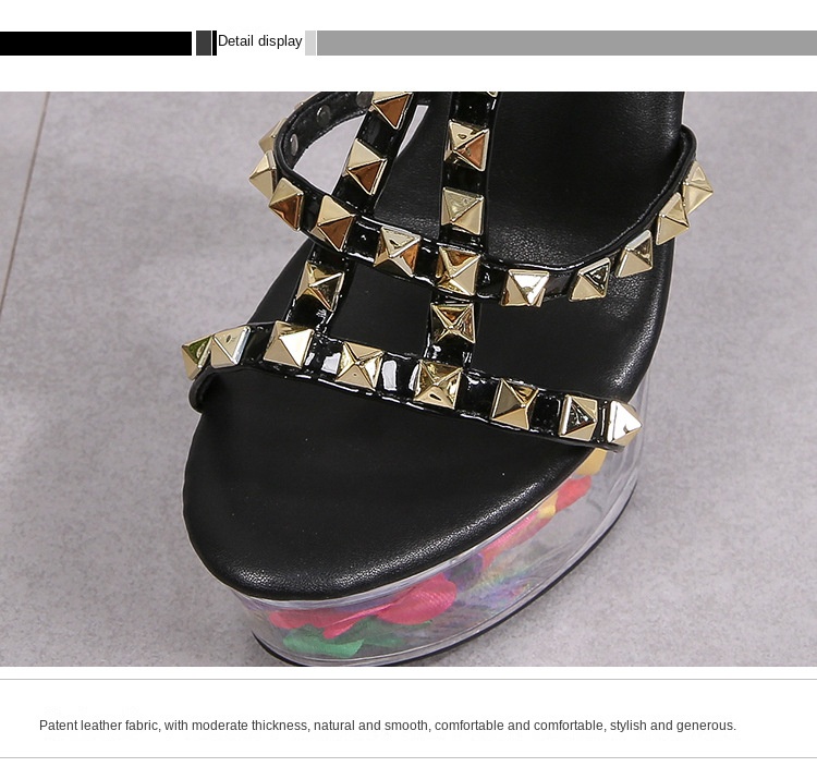 New Fashion Comfortable Platform Transparent Waterproof Platform 15cm ...