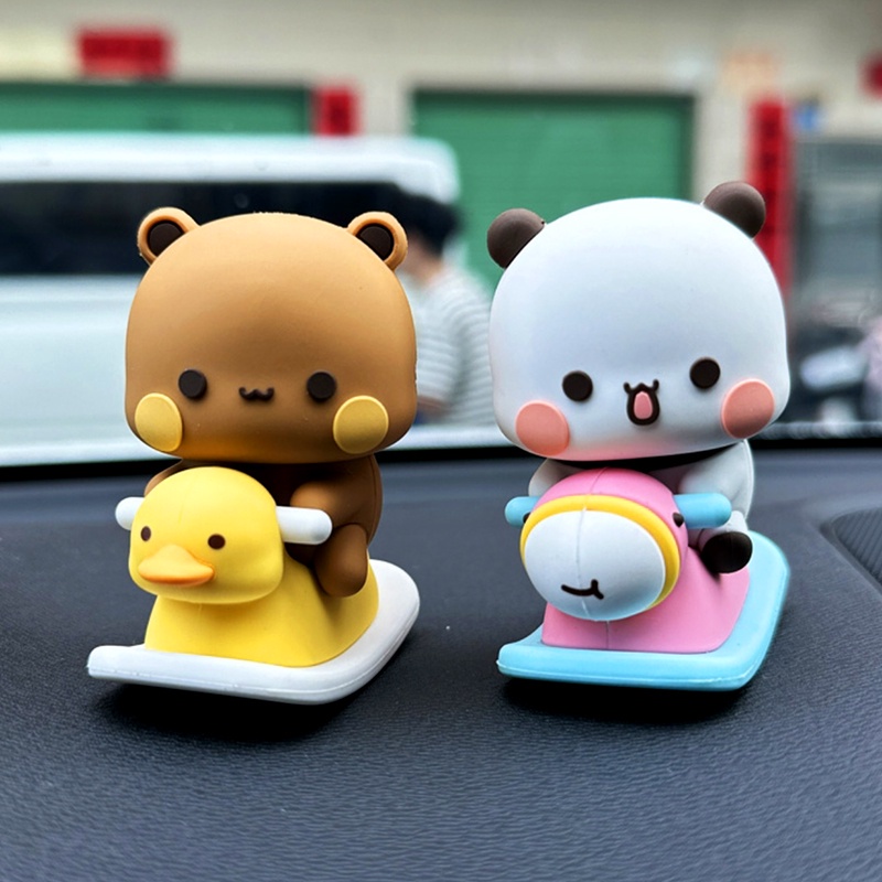 Bubu Yiers Mitao Figure Toys Panda Bubu Dudu Action Figures Kawaii ...