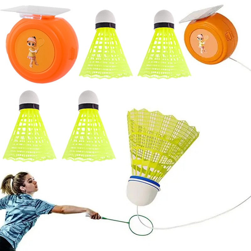 Retractable Badminton Trainer / Portable Badminton Training Tool ...