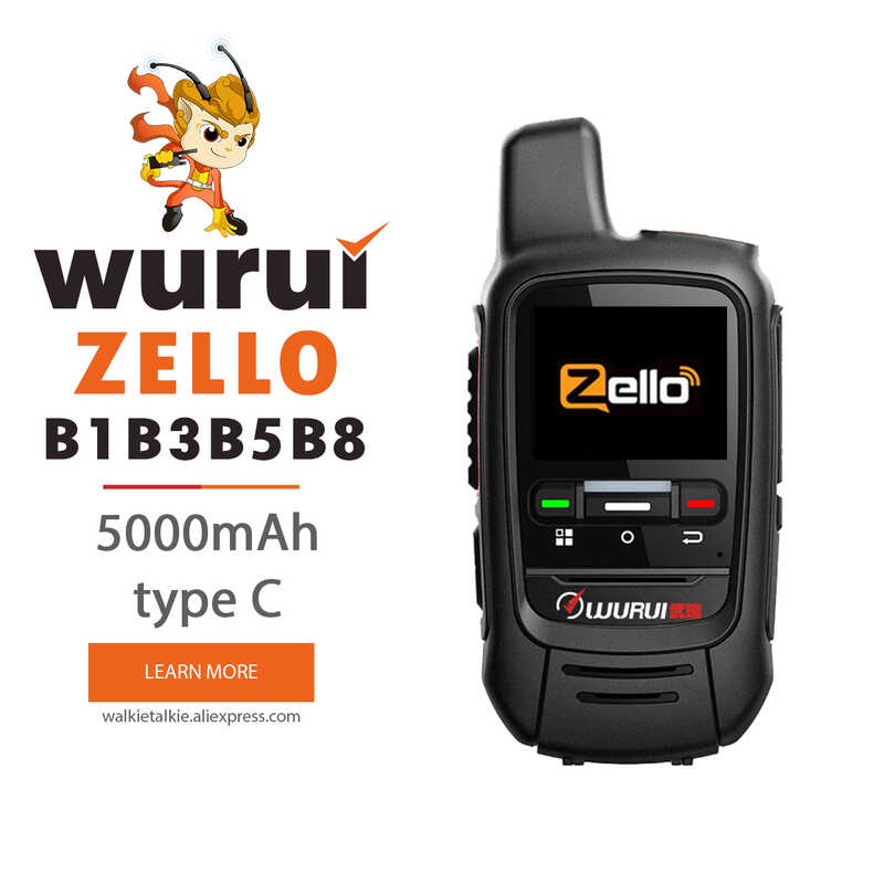 zello poc mini walkie talkie radio 4G comunicador long range telephone ...