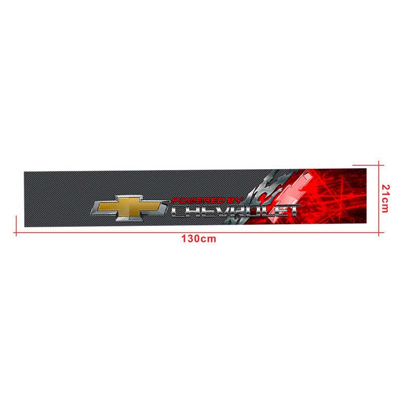 Carbon Fiber Car Front Rear Windshield Decal Sticker Decoration Para Sa ...