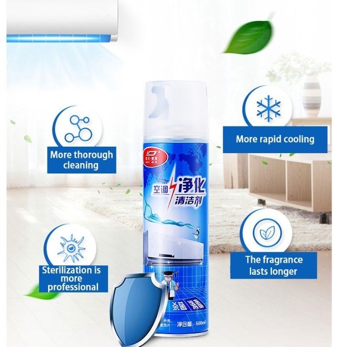 500ML Aircon Cleaner Spray Aircon Coil Cleaner Aircon Cleaning Tools ...