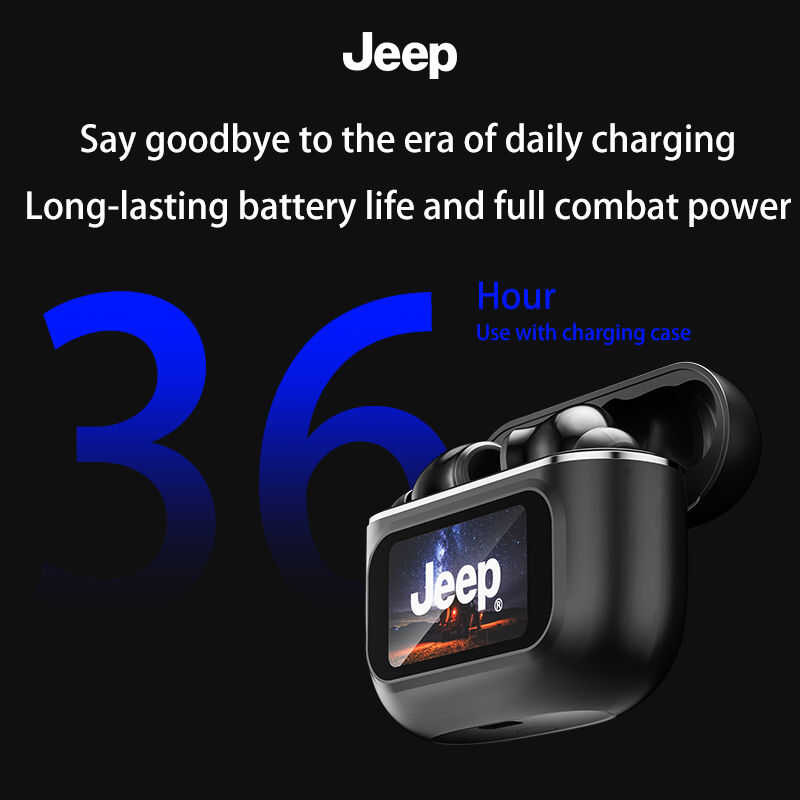 EW118Plus Jeep TWS Smart Touch Wireless Headphones Bluetooth Earphone ...