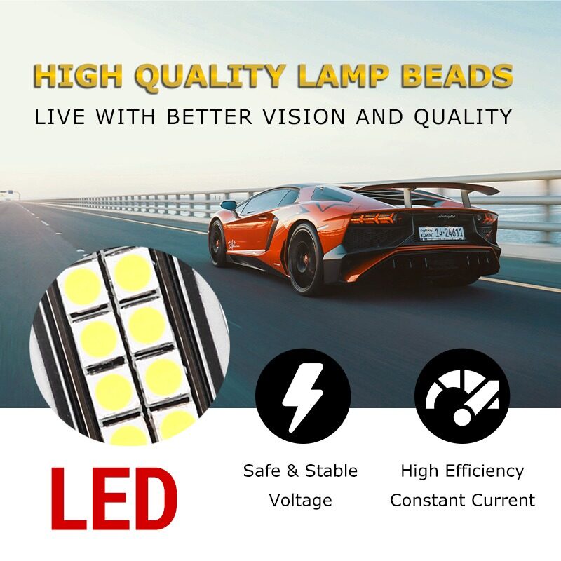 Satria/Ertiga/Exora/Gen2 1PC 27LED Car Reverse Light Bulb Flash & Non ...