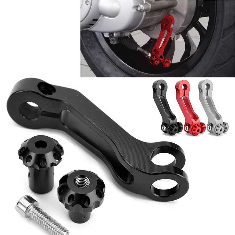 Motorcycle CNC Adjustable Rear Brake Rocker Arm Bracket Lever Cover ...
