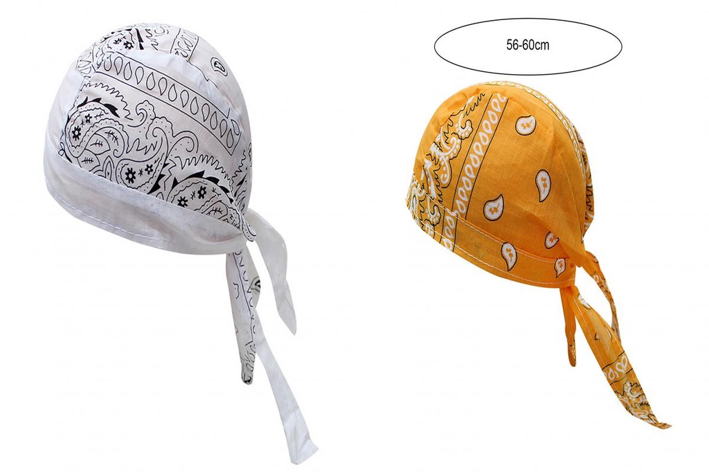 XIA| Bandana Multi-color Hip Hop Cotton Cashew Printing Pirate ...