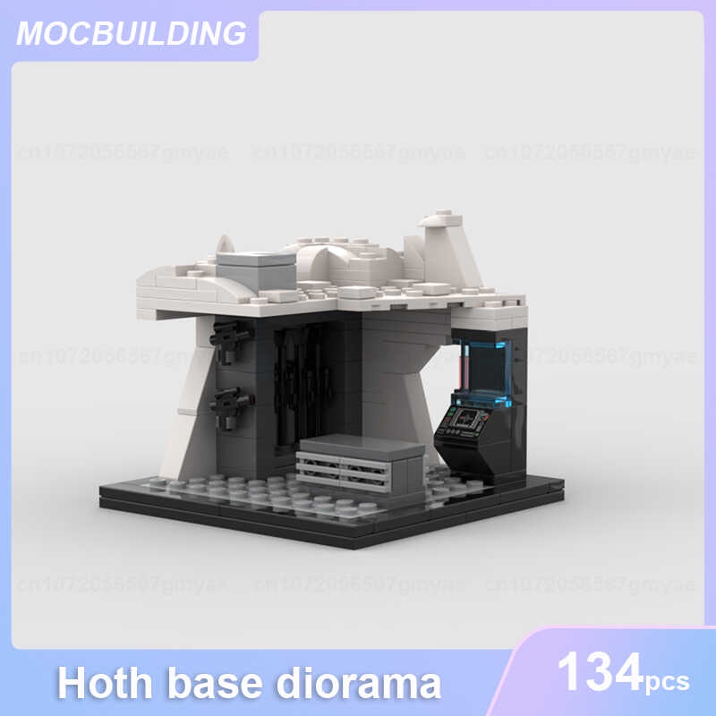 Hoth Base & Rock View at Trooper Tower & Field Patrol ama MOC Building ...