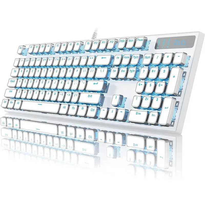 Custom Mechanic Feeling Membrane Keyboards Mice Teclado Gamer Aleman ...