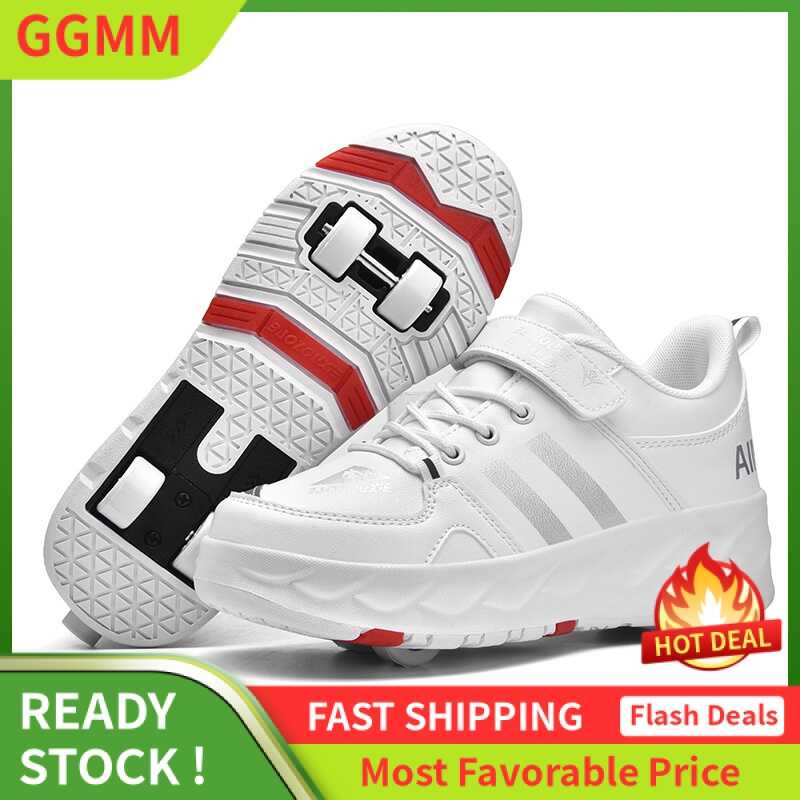 Heelys Invisible Four-Wheel Primary School Students Skates Retractable ...